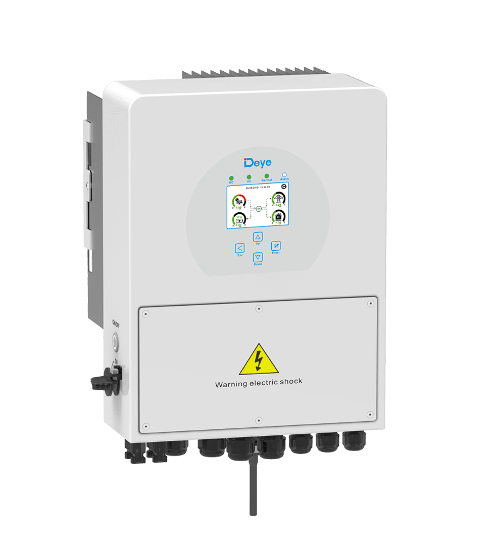 Solar Battery Retrofit 10.2 kWh Package - Deye 10.2kWh Battery + Deye ...