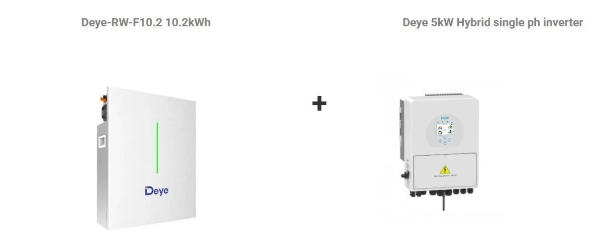 Deye AI-W5.1-B (5.12kWh) - Solar Battery Store